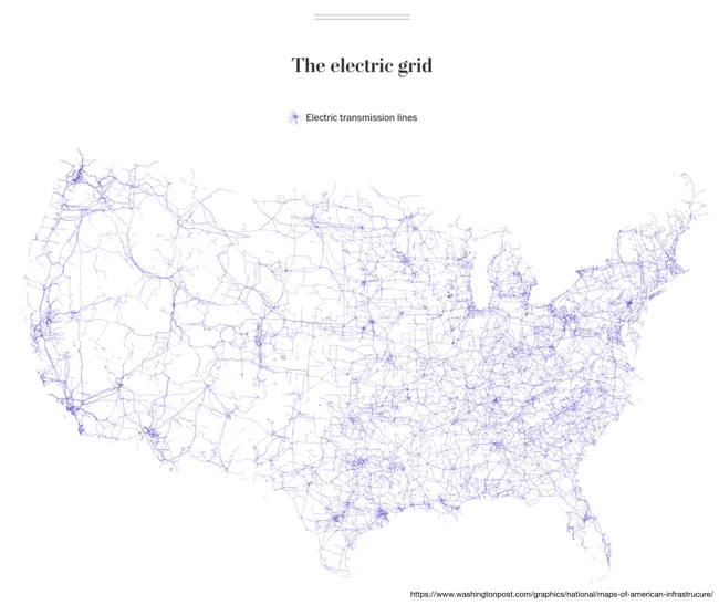 Six Maps that Show America’s Infrastructure — Cool Infographics