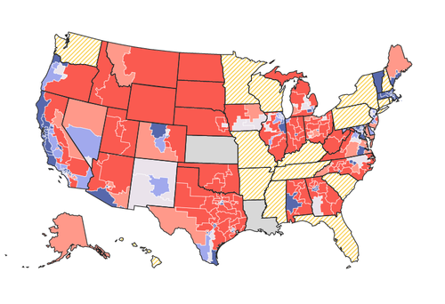 What Redistricting Looks Like in Every State — Cool Infographics