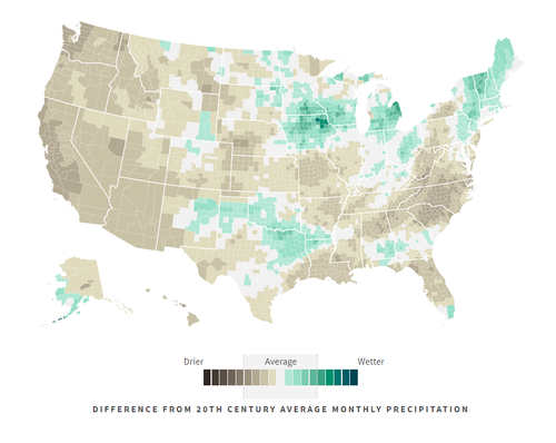 Climate in the United States — Cool Infographics