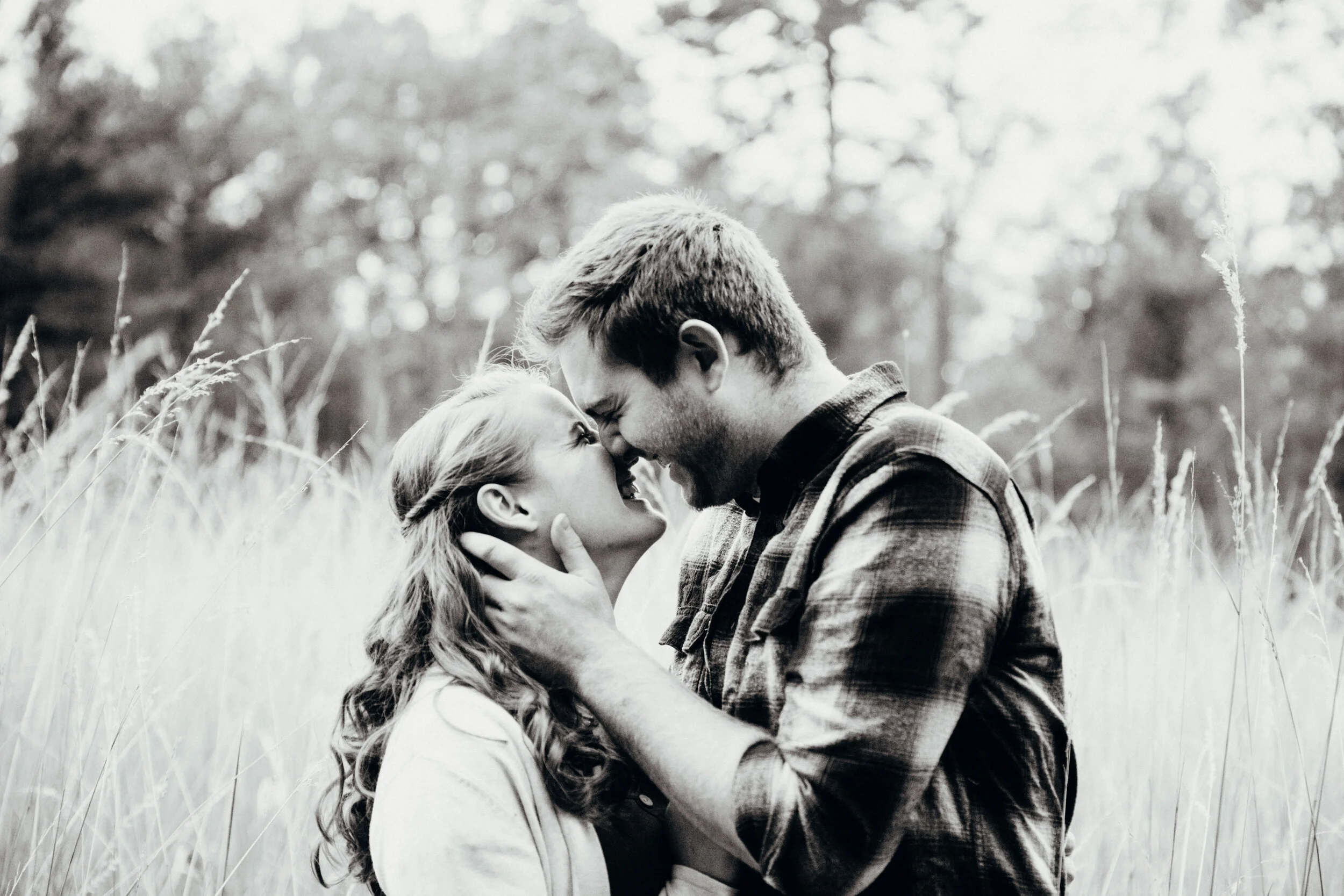 Shawnee & Logan | Long Pine Reservoir Engagement Session | Pennsylvania ...