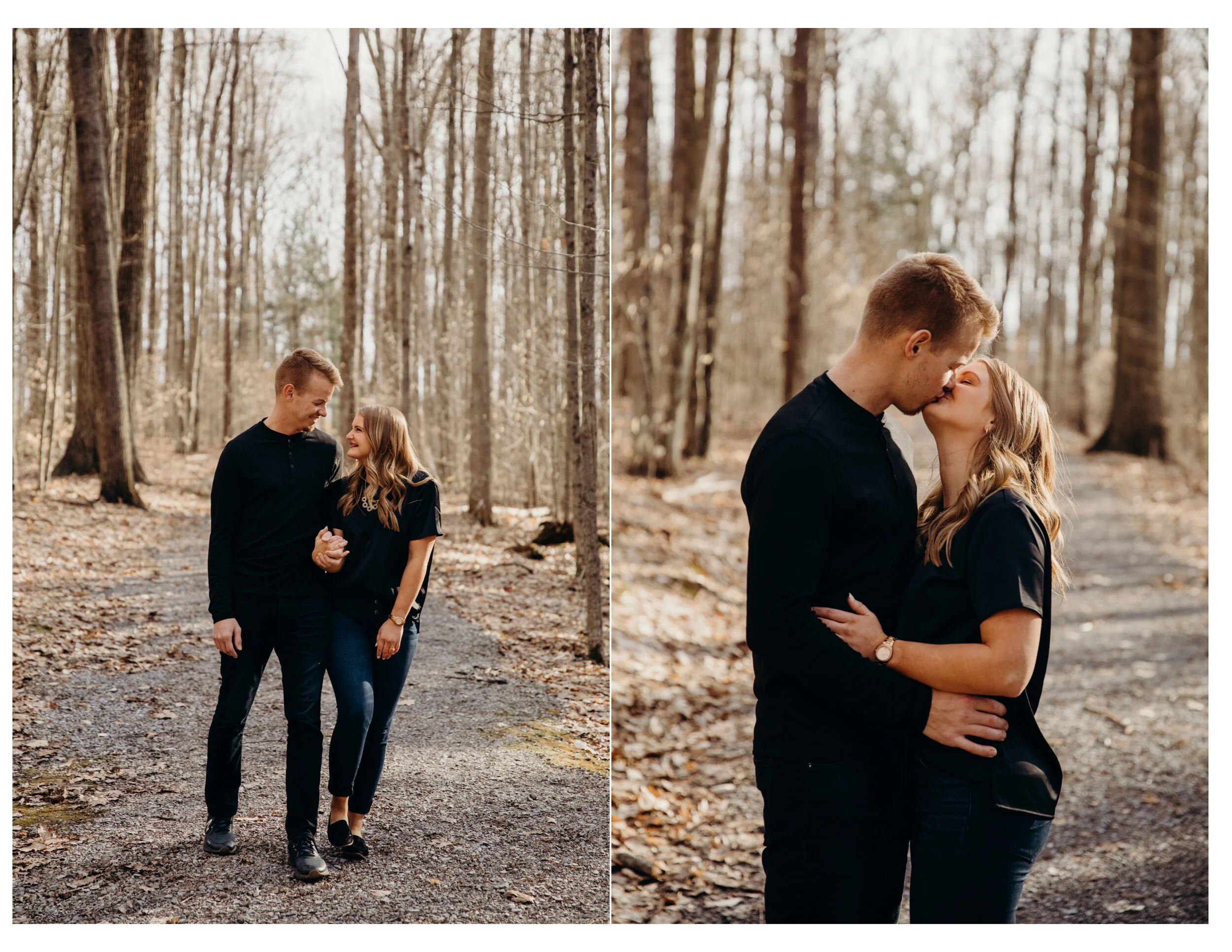 Kayla & Jonathan | PA Grand Canyon Engagement Session | Pennsylvania ...