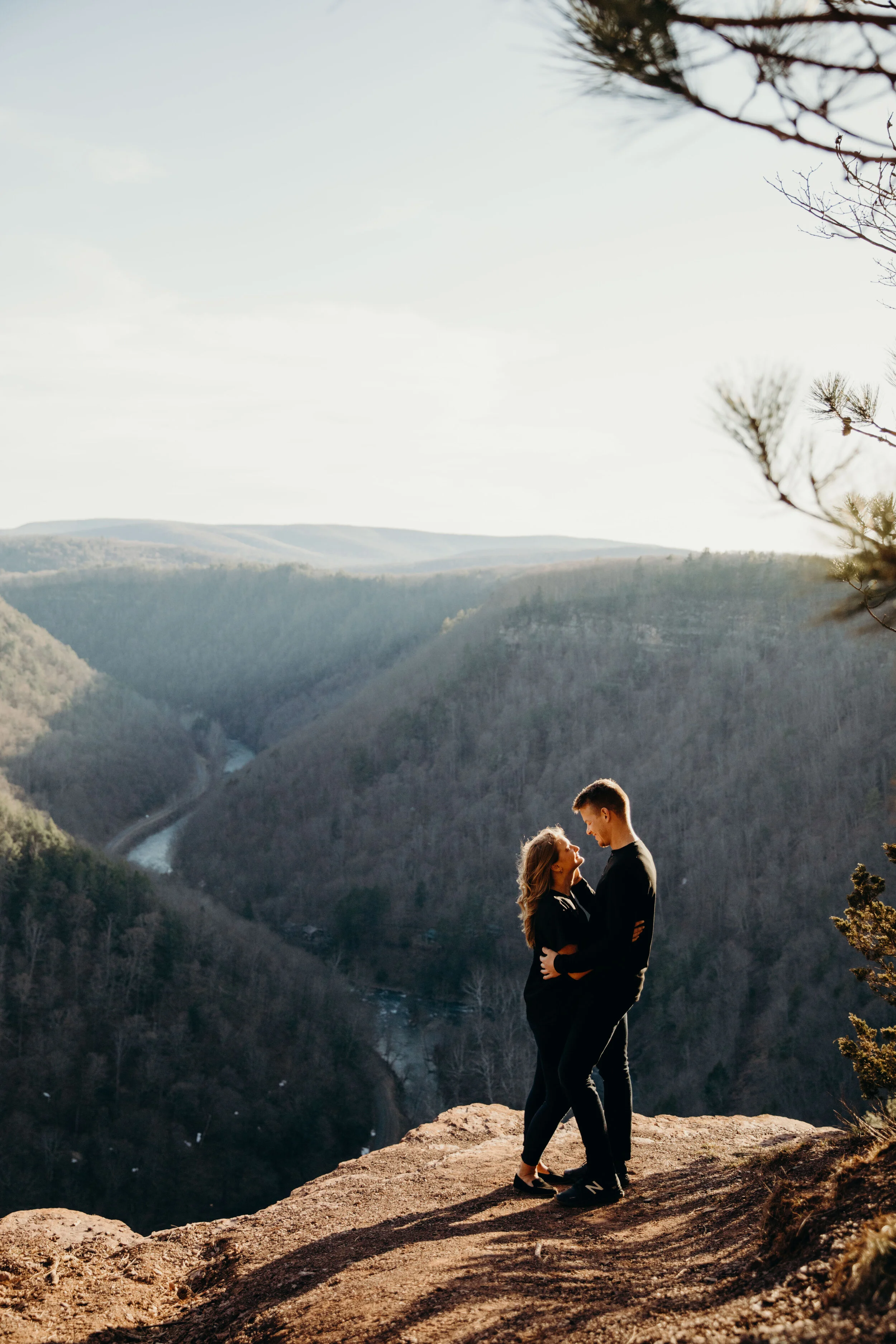 Kayla & Jonathan | PA Grand Canyon Engagement Session | Pennsylvania ...