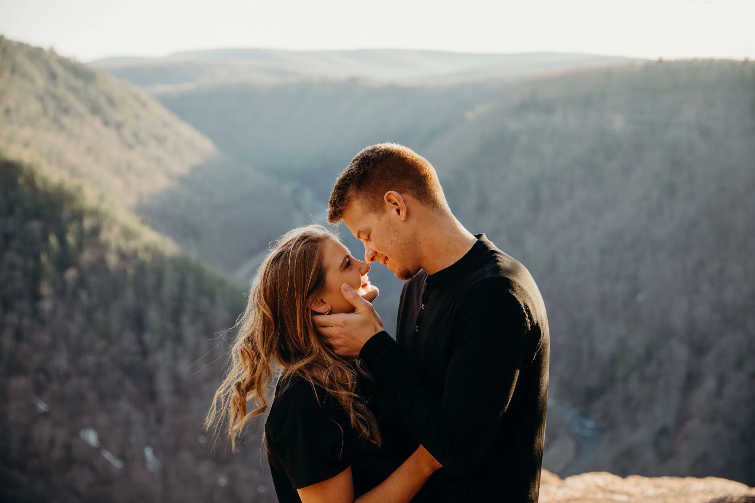 Kayla & Jonathan | PA Grand Canyon Engagement Session | Pennsylvania ...