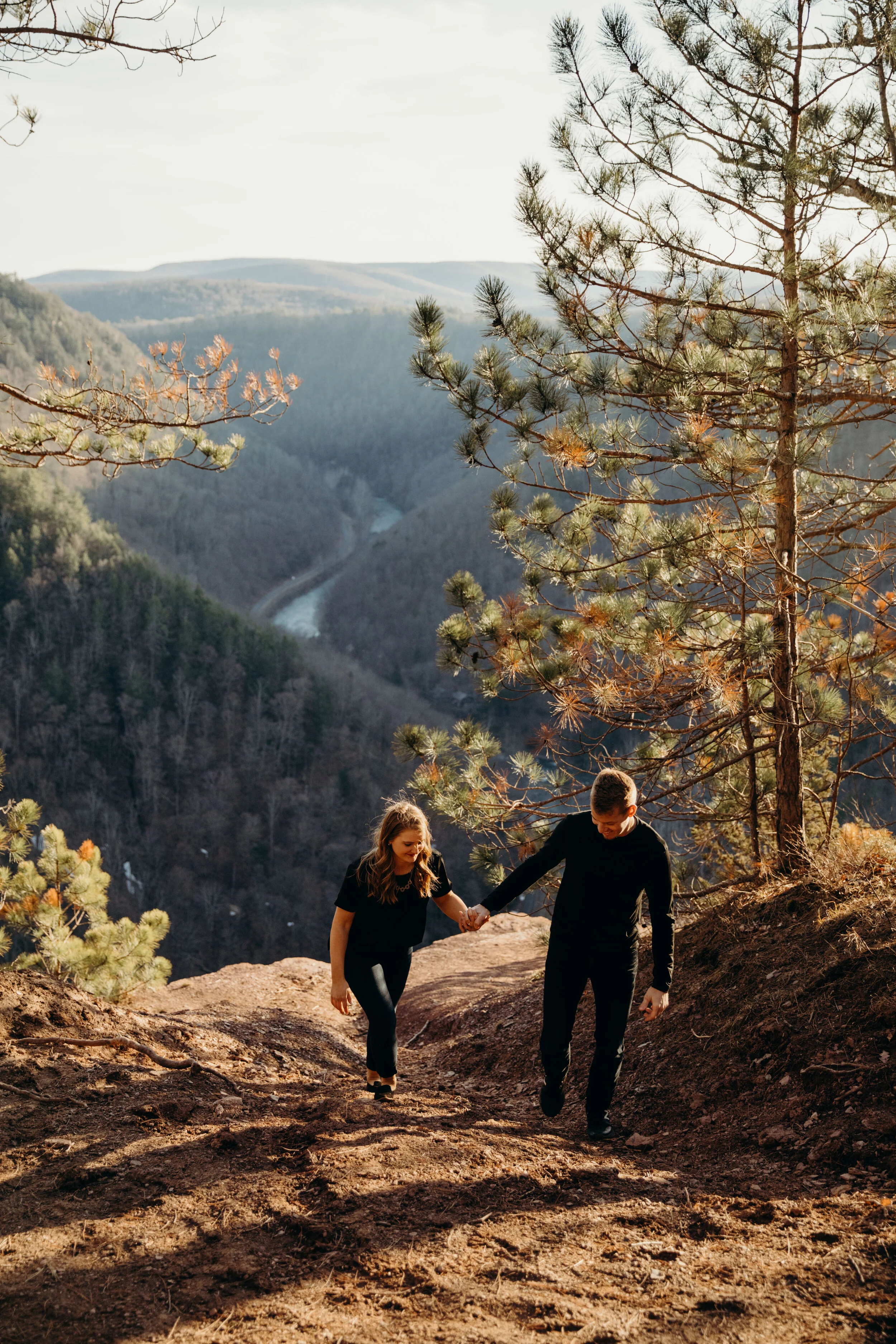 Kayla & Jonathan | PA Grand Canyon Engagement Session | Pennsylvania ...