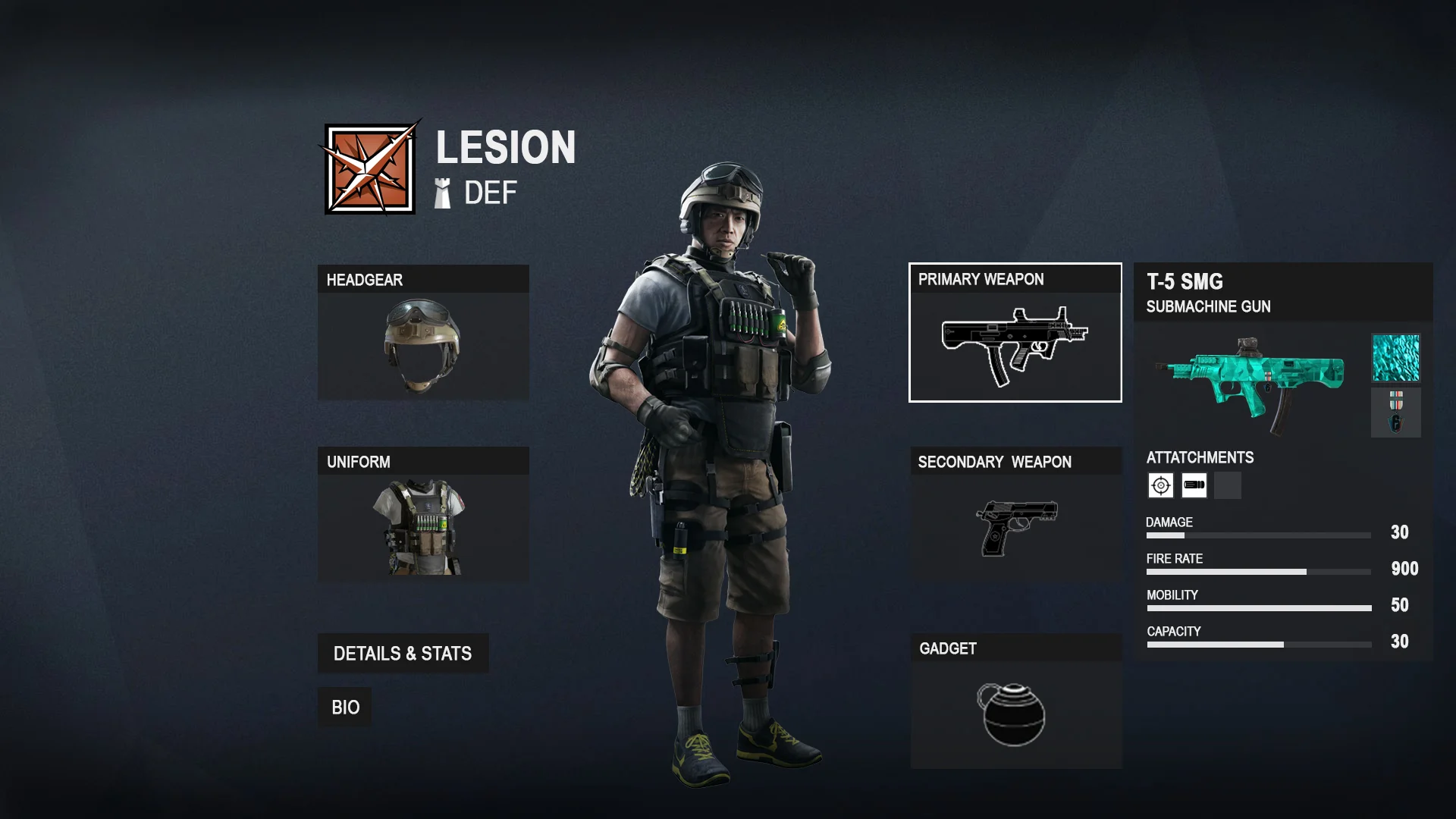 R6 Siege UI Rework — Jay Han