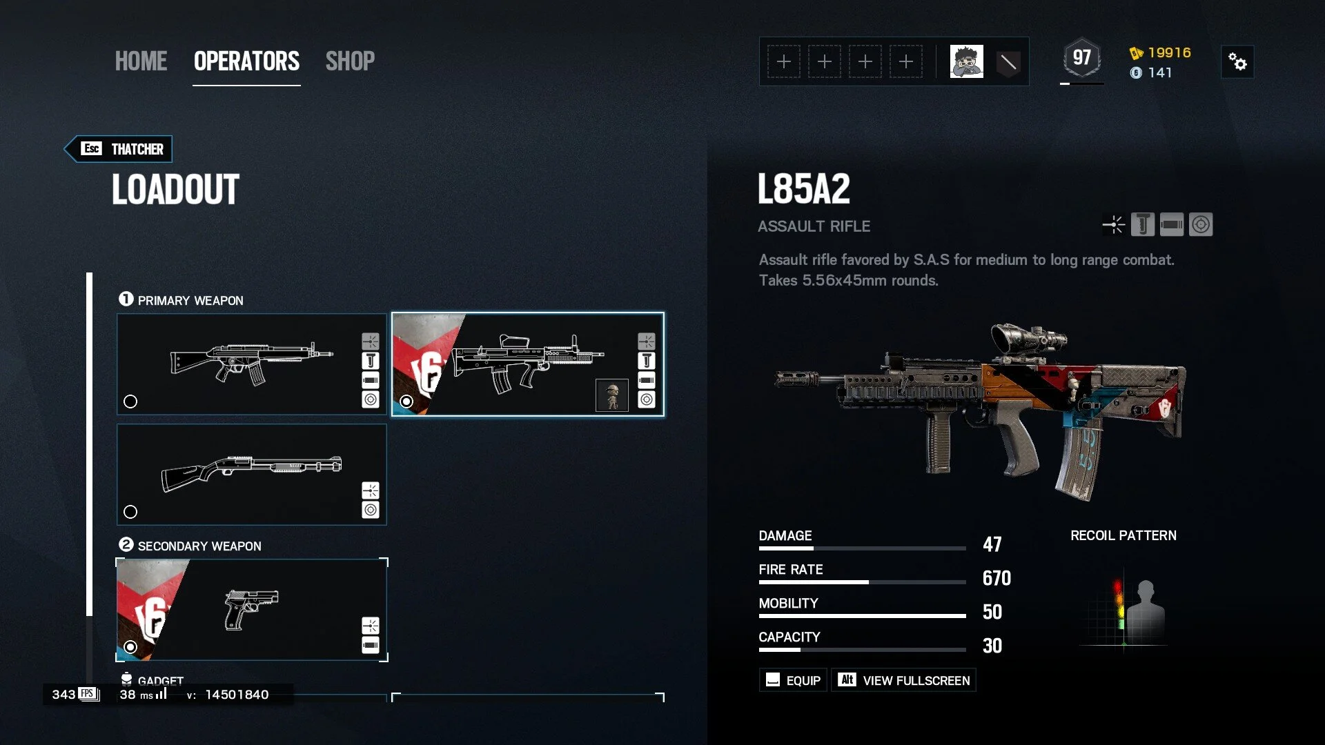 Tom Clancy's Rainbow Six Siege: UI Redesign — Jay Han