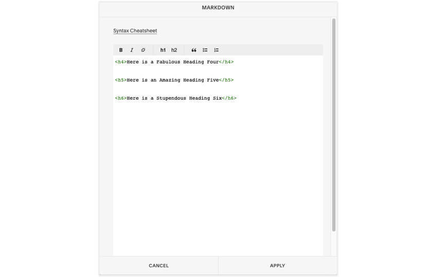 Squarespace CSS: Adding h4, h5, + h6 Styles — kittyShark | Branding ...