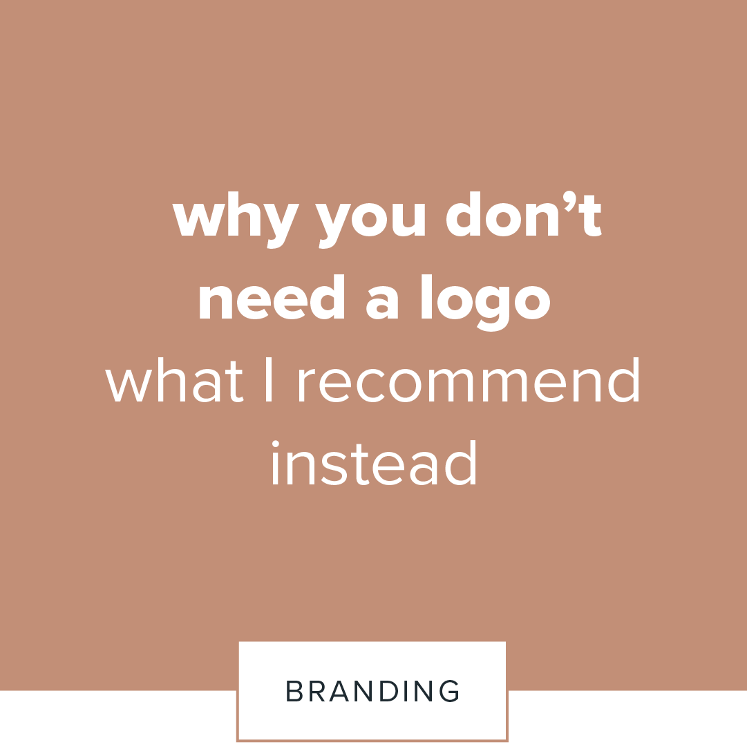 Why You Don’t Need a Logo, What to Do Instead — kittyShark | Branding ...