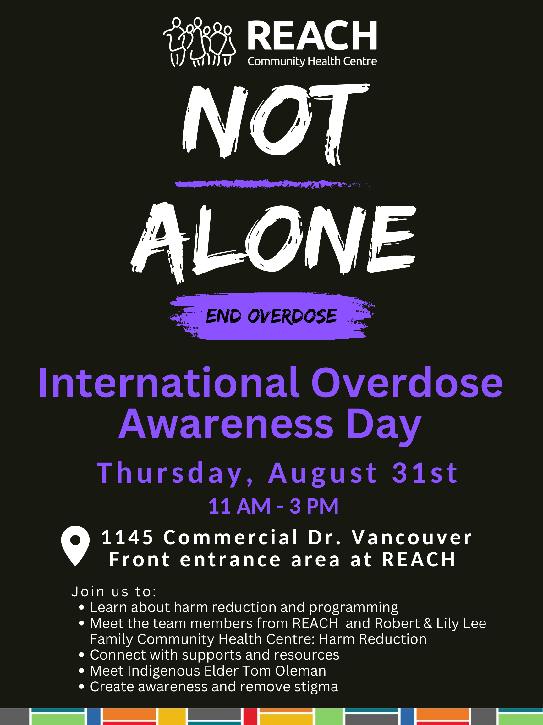 International Overdose Awareness Day — REACH Community Health Centre