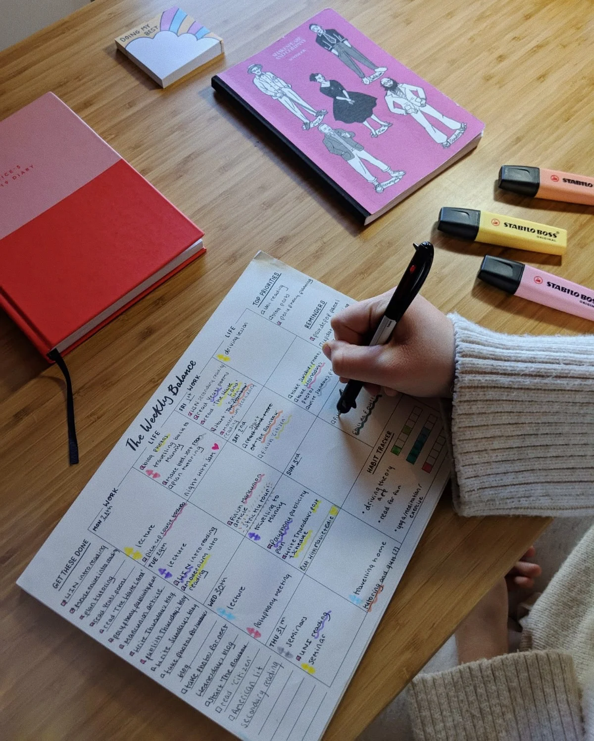 How to Become More Organised and Productive as A Student | 5 Tips That ...