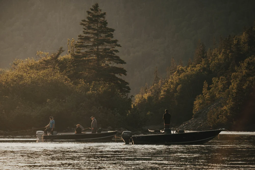 Trophy salmon fishing on the Humber River Western Newfoundland ...