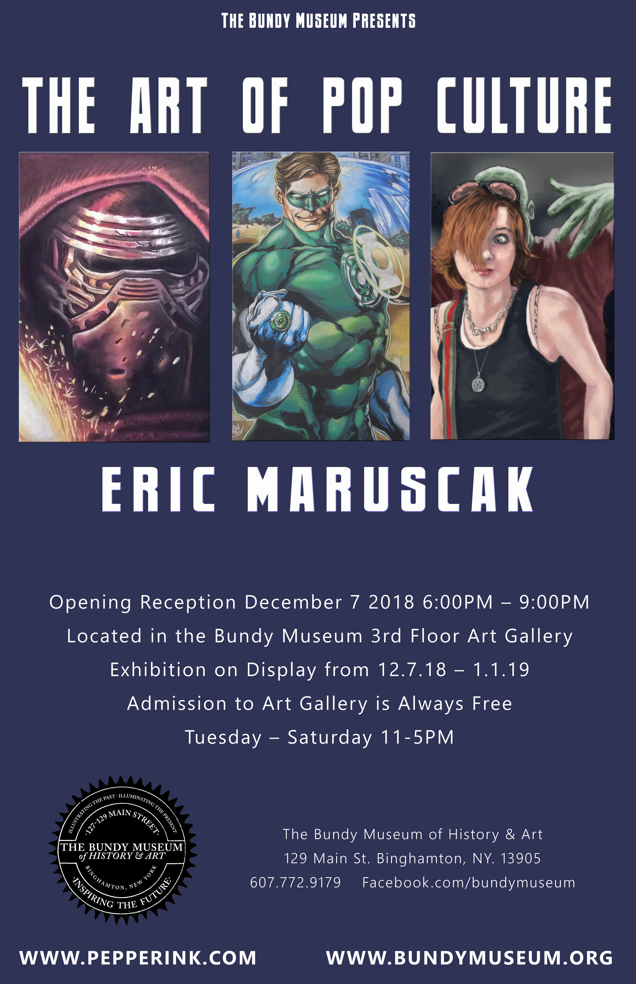 The Art of Pop Culture - by Eric Maruscak — The Bundy Museum of History ...