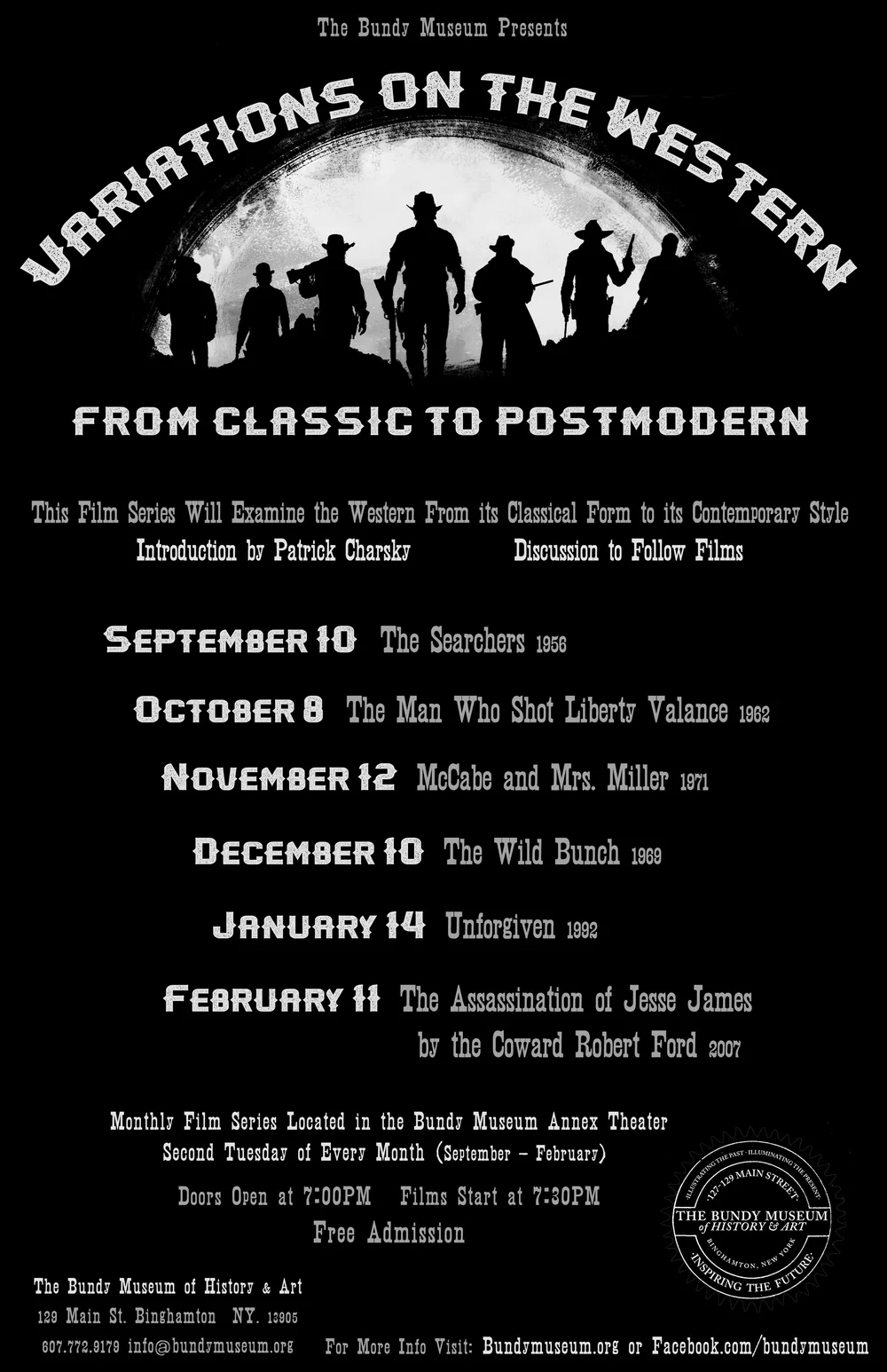 Variations on the Western: From Classic to Post-Modern - Monthly Film ...