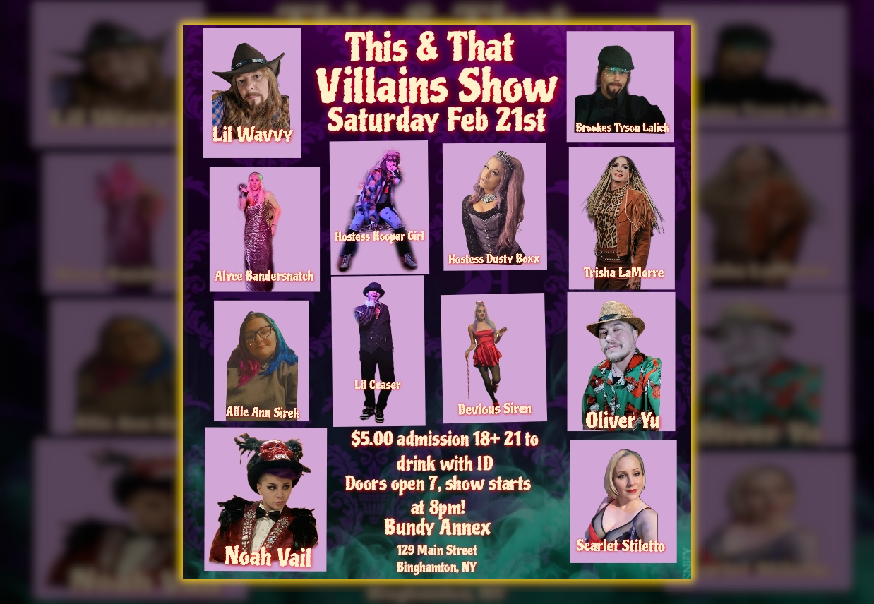 This & That: Villains Show - Live at the Annex Theater — The Bundy ...