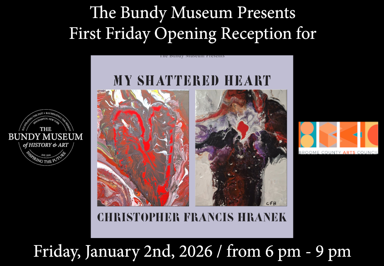 First Friday Opening Reception - My Shattered Heart: Art by Christopher ...