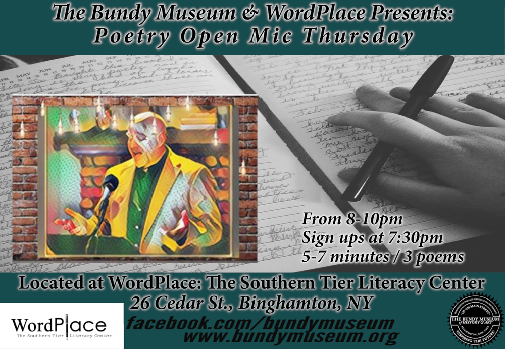 WordPlace Poetry Open Mic Thursday at WordPlace: The Southern Tier ...