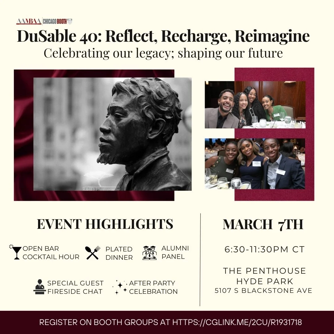 DuSable 2025 — Chicago Booth African American MBA Association