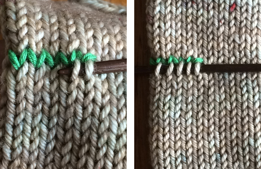 Picking Up Stitches in the Gap of an Afterthought Thumb — Kiyomi ...