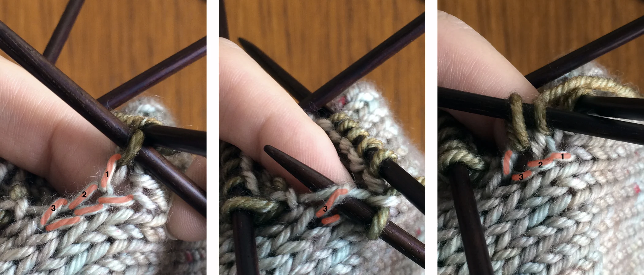 Picking Up Stitches in the Gap of an Afterthought Thumb — Kiyomi ...