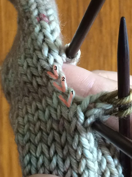 Picking Up Stitches in the Gap of an Afterthought Thumb — Kiyomi ...