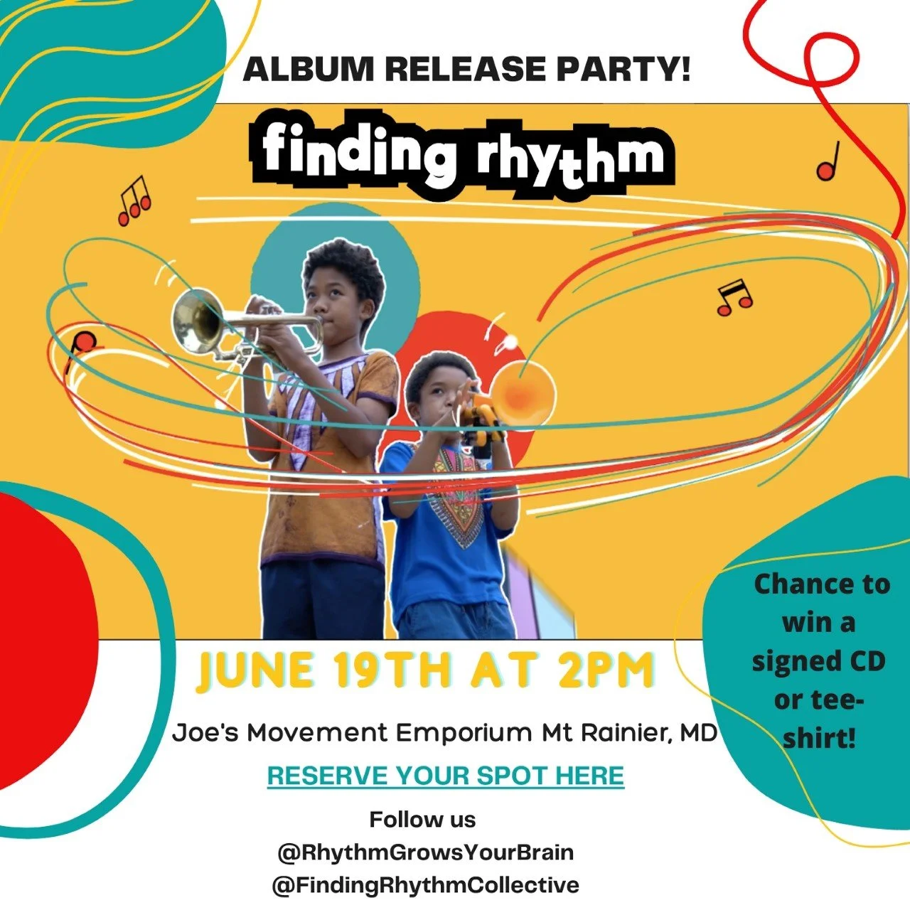Finding Rhythm: Live in Concert! — Joe's Movement Emporium