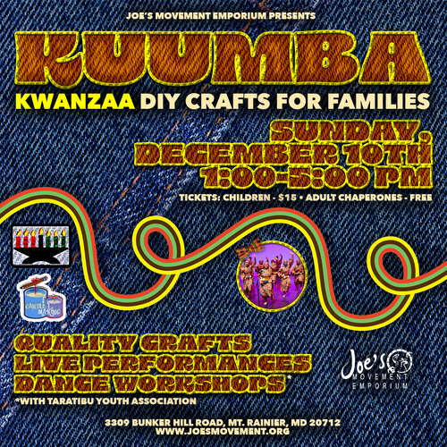 KUUMBA: Kwanzaa DIY Crafts for Families — Joe's Movement Emporium