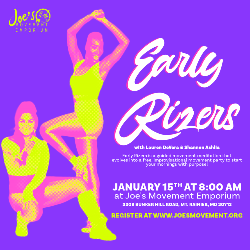 Early Rizers: Guided Movement Meditation — Joe's Movement Emporium