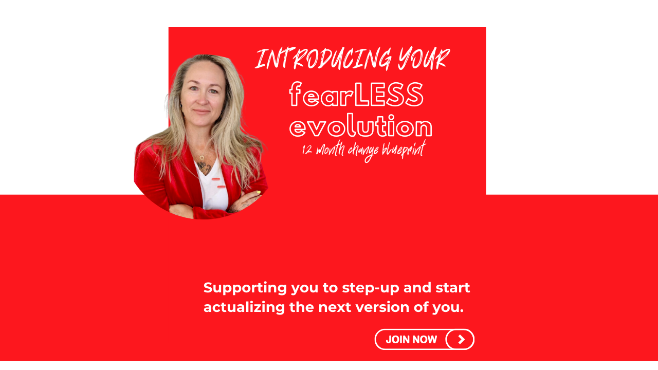 fearLESS evolution - Remove fear and achieve your next version of you. — Pettina Stanghon Solutions.