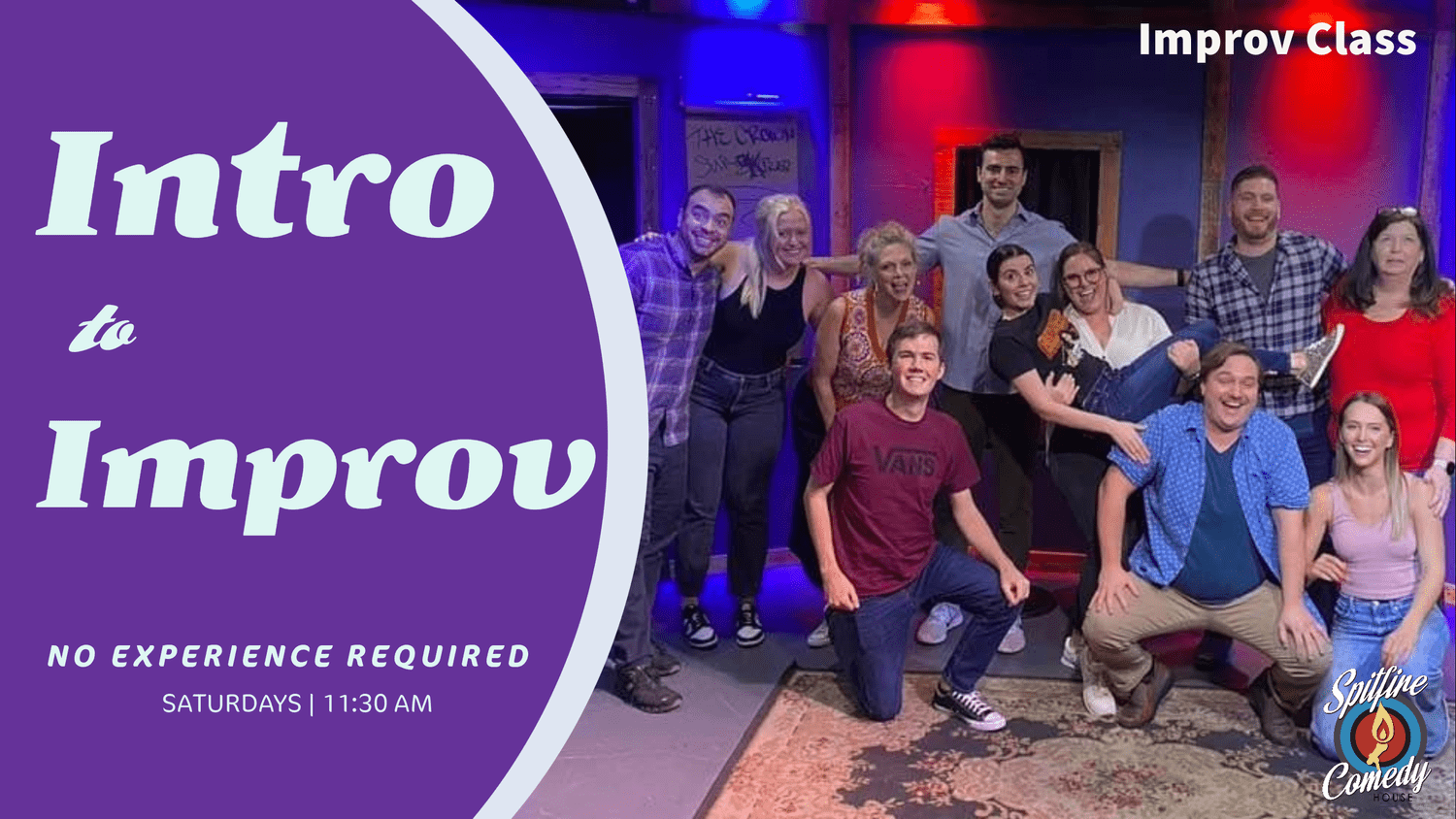 Improv and Sketch Comedy Classes — Spitfire Comedy House – St. Pete ...