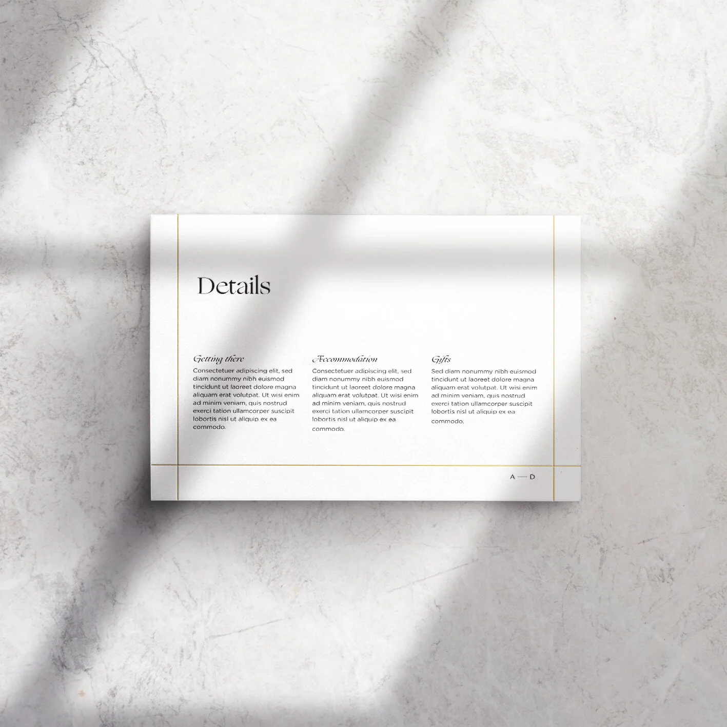 The Annabelle Suite — Lucky Note Design