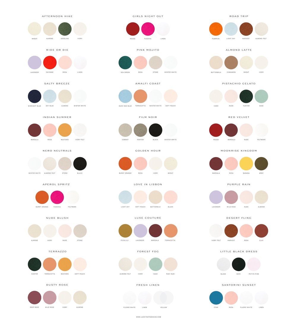 Design Guide — Lucky Note Design
