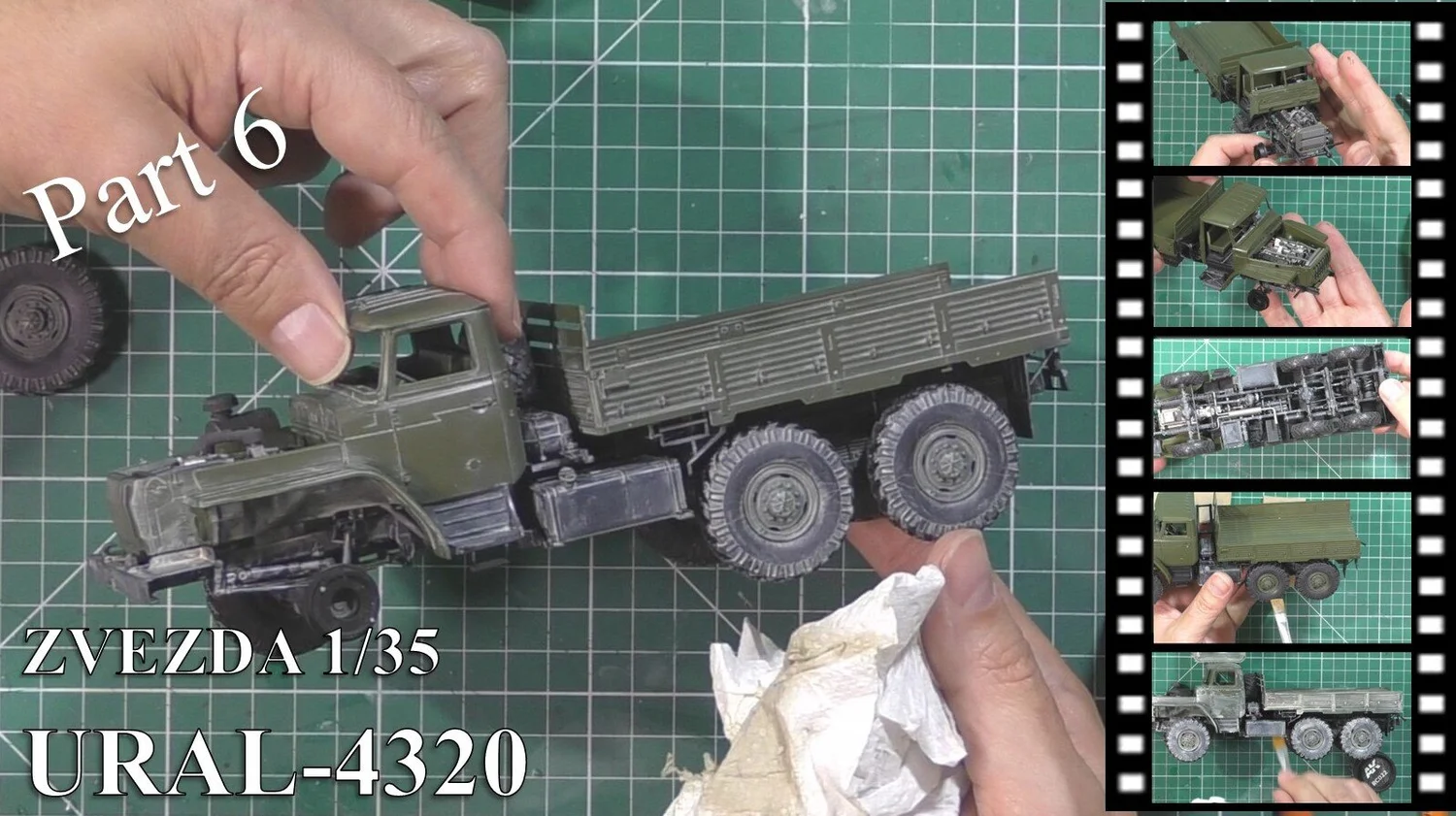 Zvezda 1/35 URAL 4320 Part 6 — Flory Models