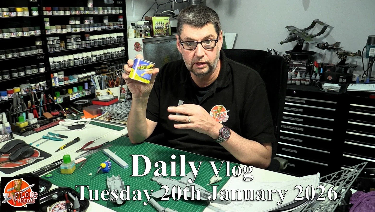Flory Models Daily Vlog 20th January 2026 *Plastic -Dip* — Flory Models