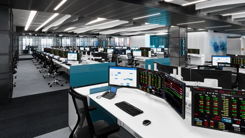 A history of trading floor design | Technology Desking™
