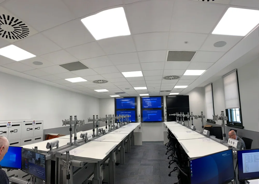 Case Study: Police Control Rooms Refurbishment | Technology Desking™