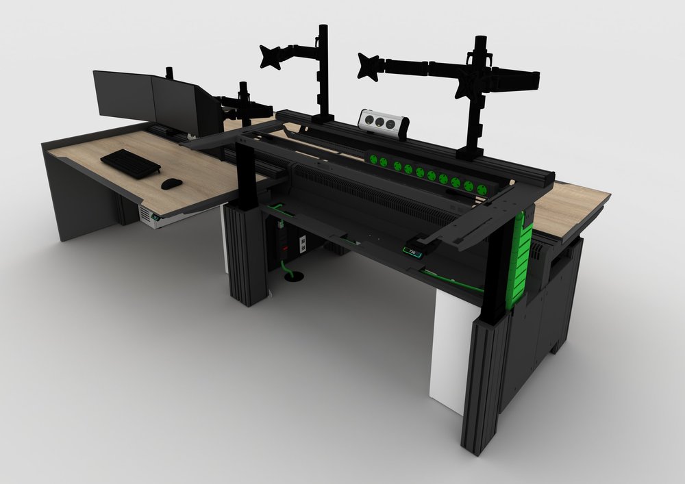 10 Crucial Features for a Modern Control Room Console | Technology Desking™