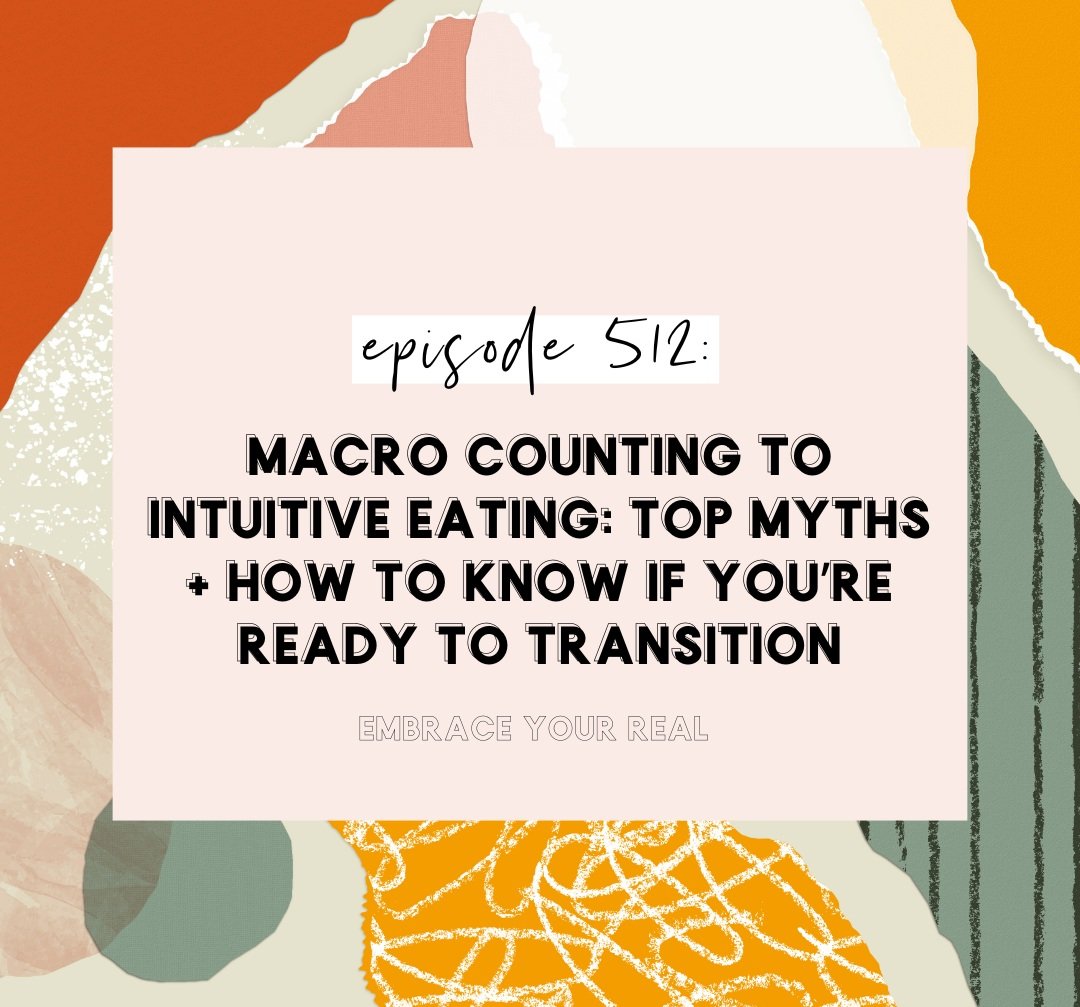 Macro Counting to Intuitive Eating: Top Myths + How to Know If You’re ...