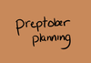 Preptober Planning — 9739 Publishing