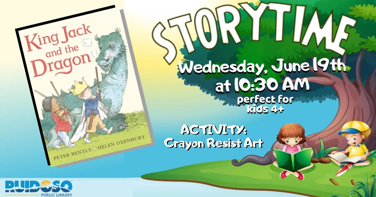 Weekly StoryTime — Ruidoso Public Library | Ruidoso, NM