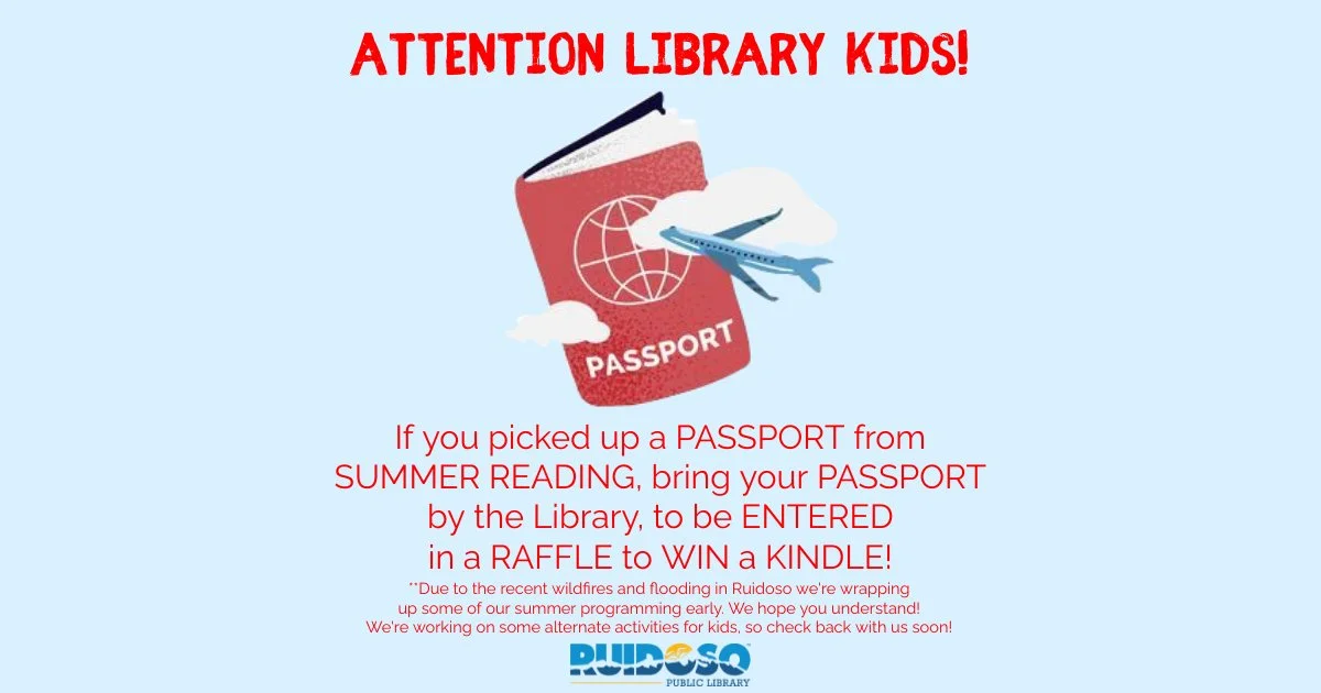 Services — Ruidoso Public Library | Ruidoso, NM — Ruidoso Public ...