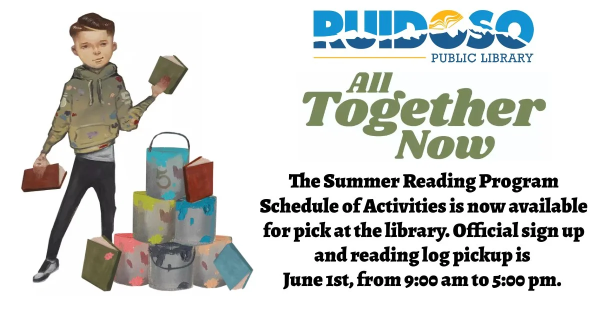 Summer Reading Program: All Together Now — Ruidoso Public Library ...