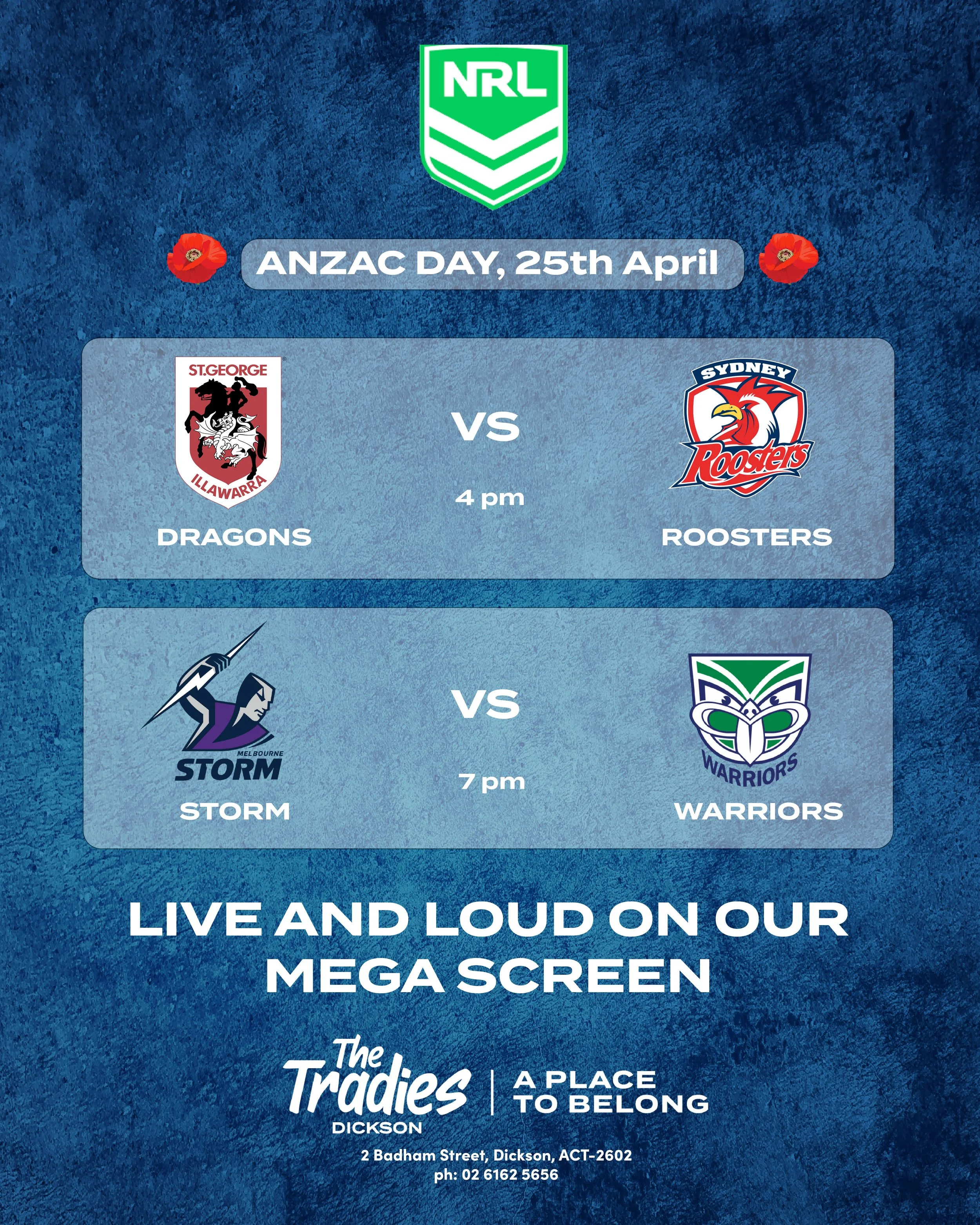 Anzac day — The Tradies