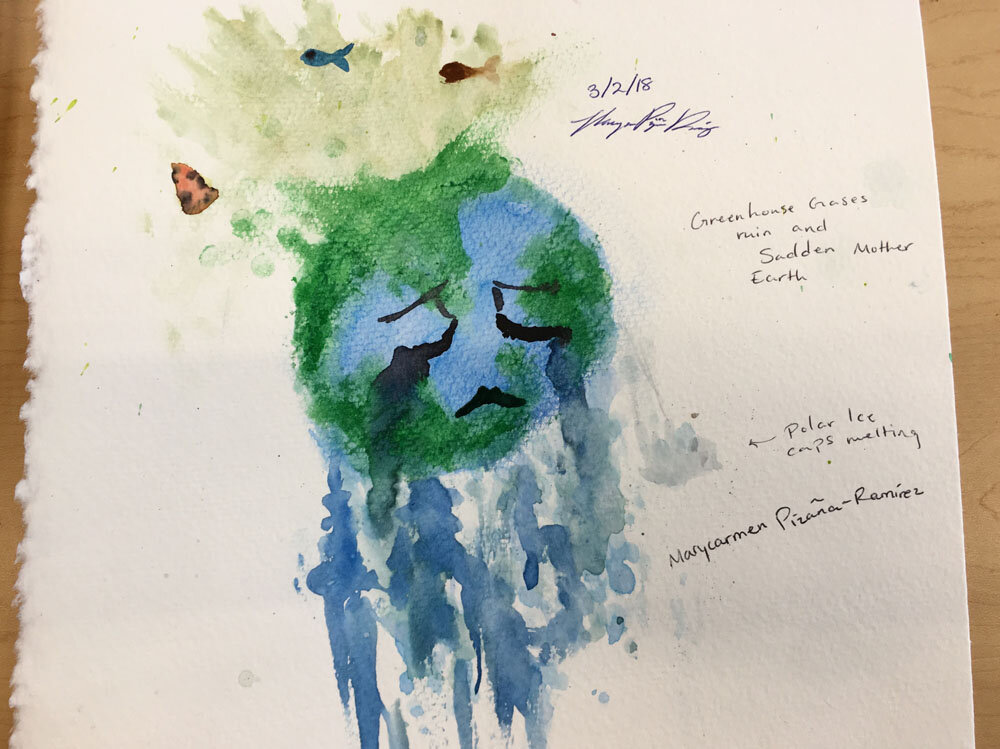 Less Waste, More Food: Art in Action — Carrie Ziegler: Earth Art