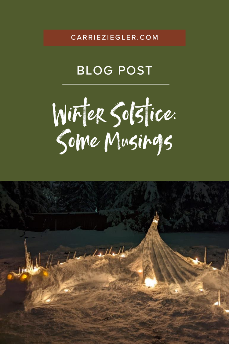 Winter Solstice — Carrie Ziegler: Earth Art