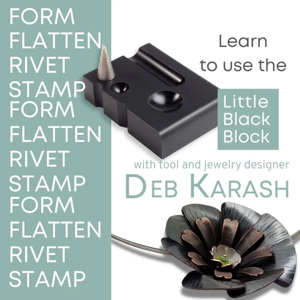 Rivets, Forming and More with Deb Karash's Little Black Block — Ignite ...