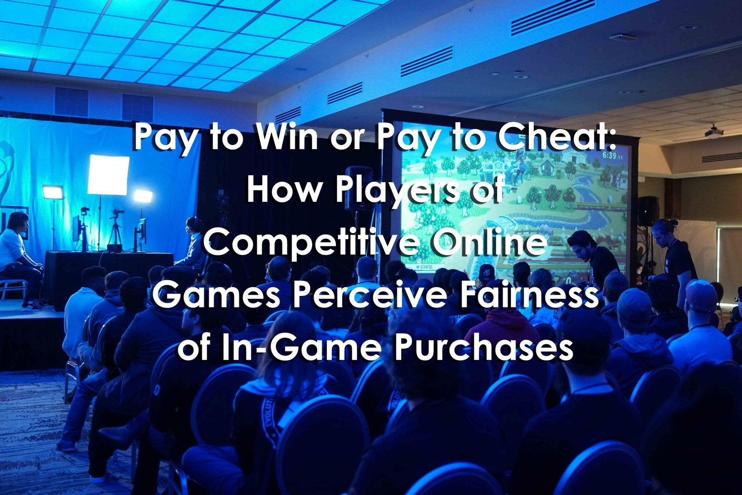 Pay to Win or Pay to Cheat: How Players of Competitive Online Games ...