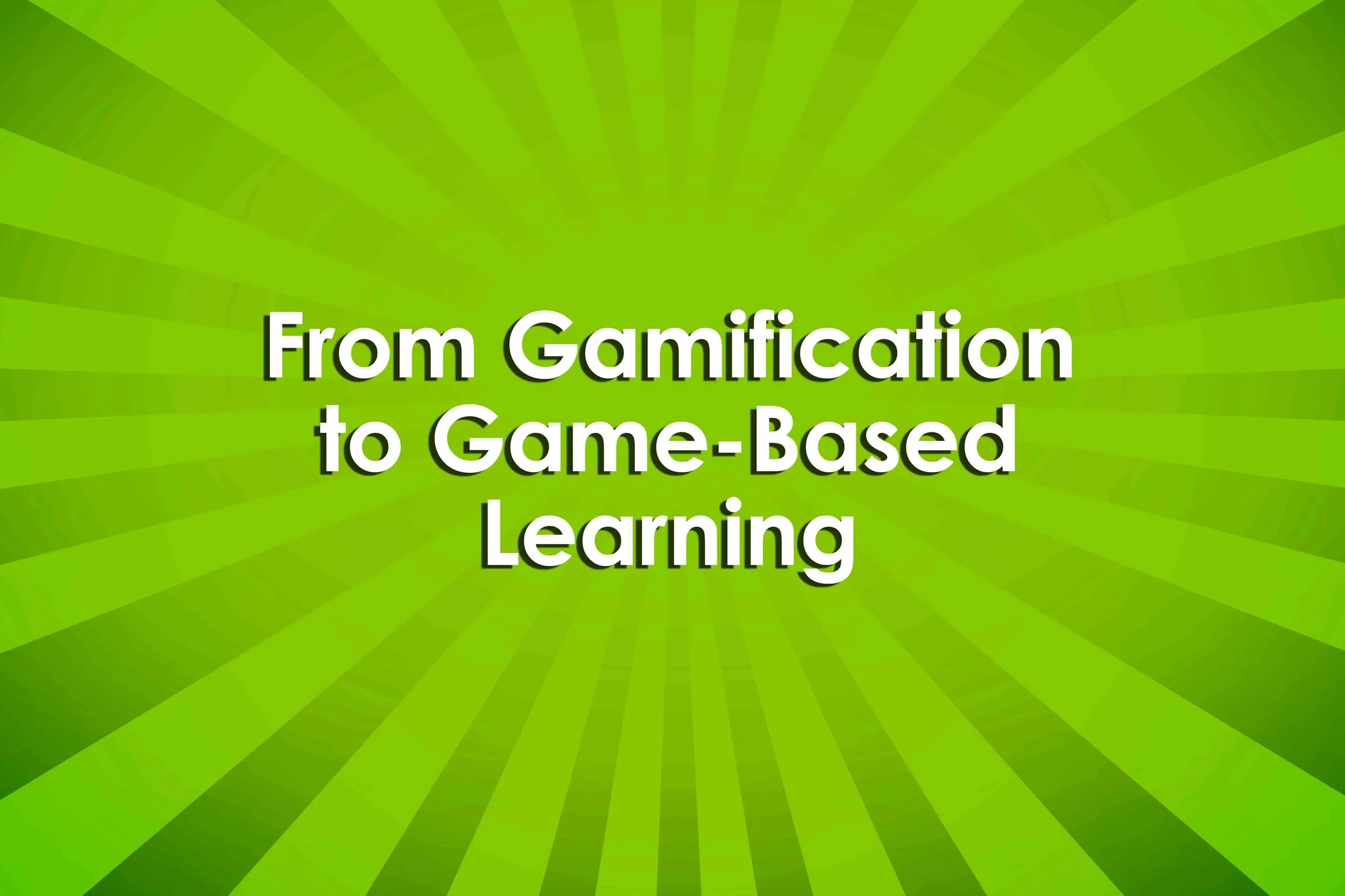 From Gamification to Game-Based Learning — University XP