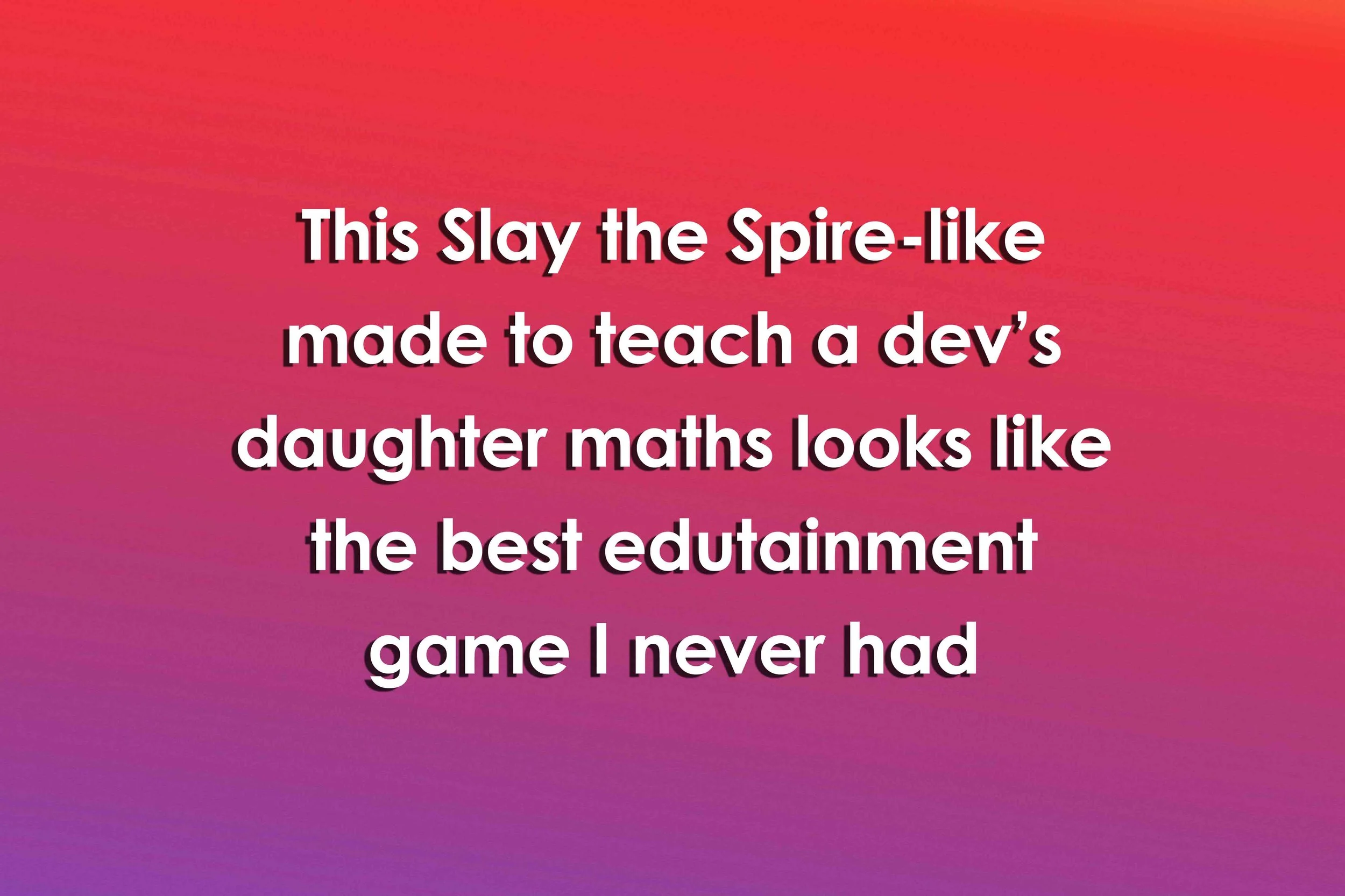 This Slay the Spire-like made to teach a dev’s daughter maths looks ...