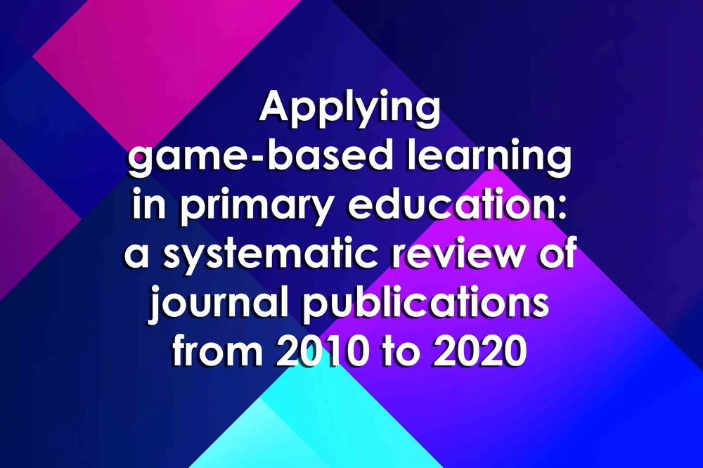 Applying game-based learning in primary education: a systematic review of journal publications ...