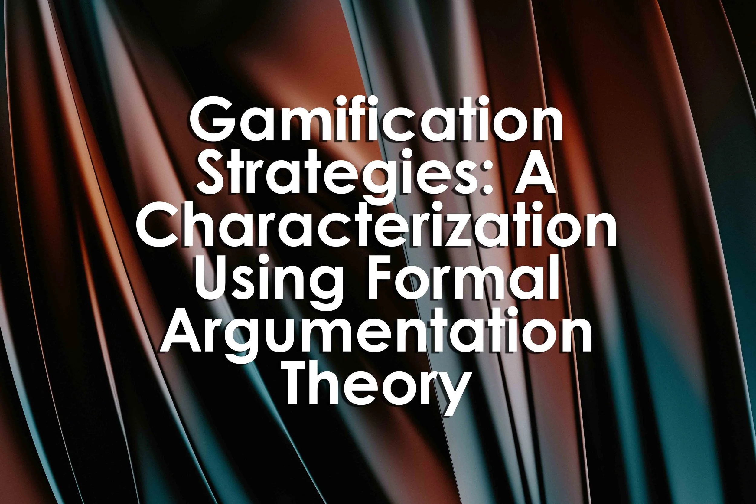 Gamification Strategies A Characterization Using Formal Argumentation